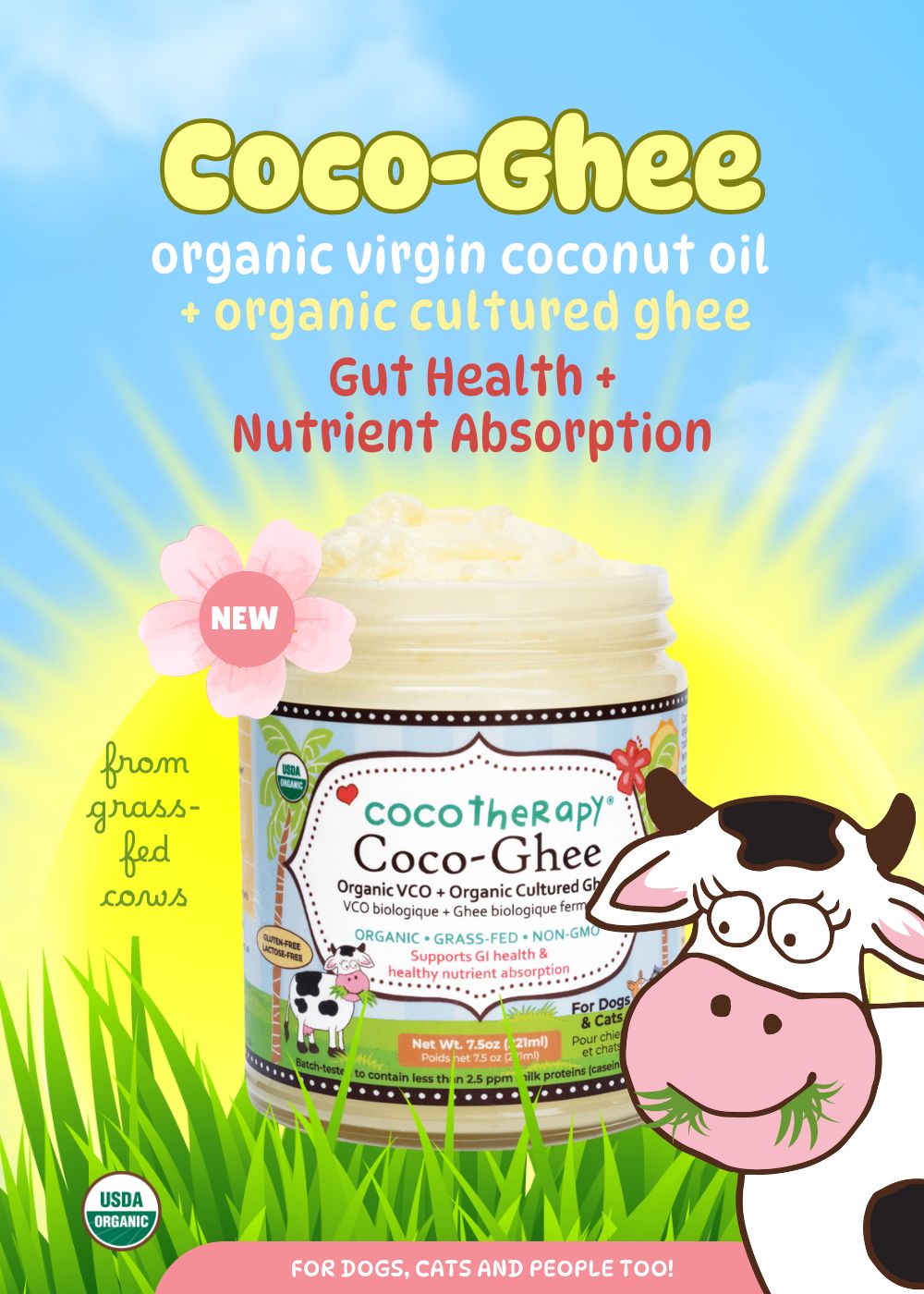 #1 Vet-Recommended Organic Coconut Oil For Pets | CocoTherapy®