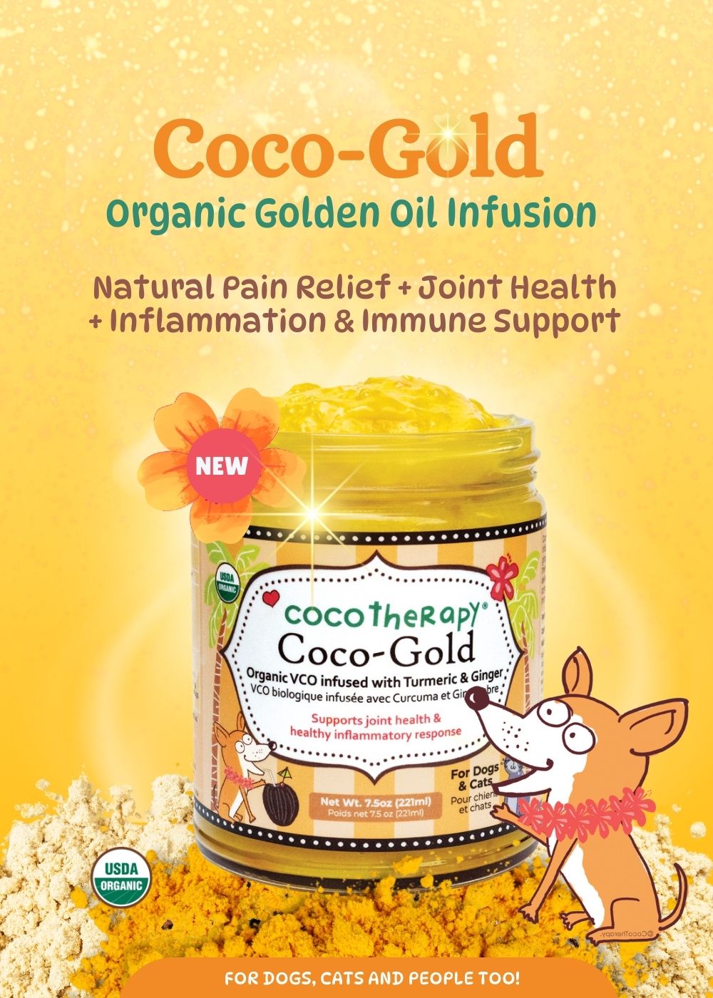 #1 Vet-Recommended Organic Coconut Oil For Pets | CocoTherapy®