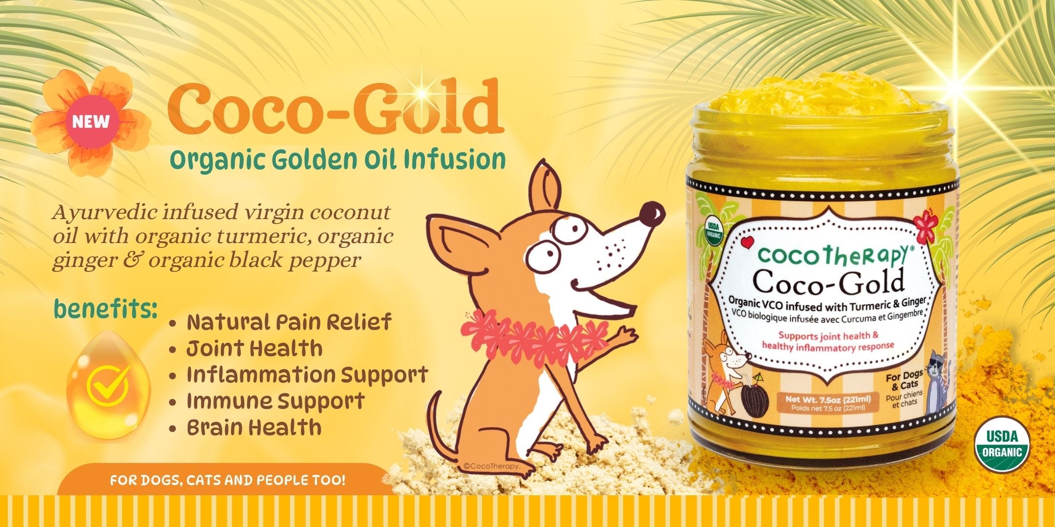 #1 Vet-Recommended Organic Coconut Oil For Pets | CocoTherapy®