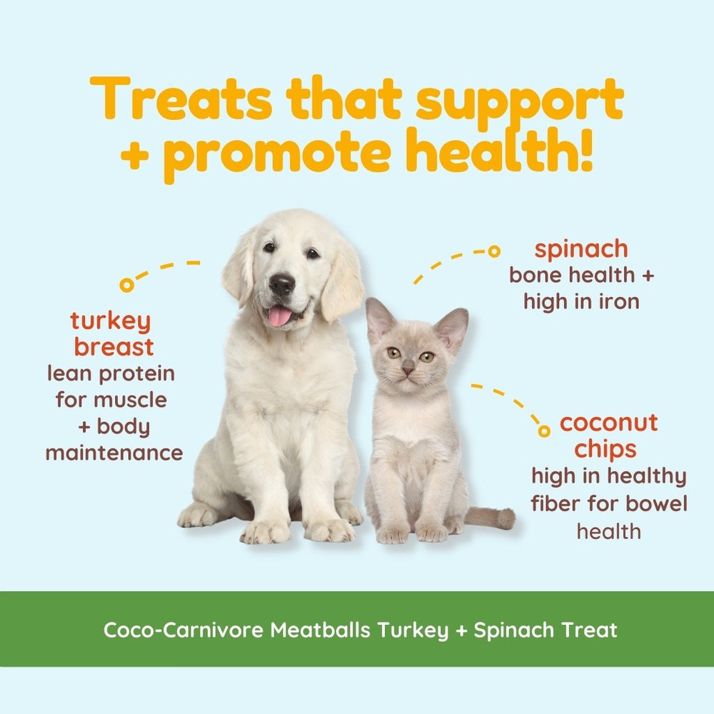 Turkey Lover Combo! Organ Bites Chicken | Coco-Carnivore Meatballs Turkey