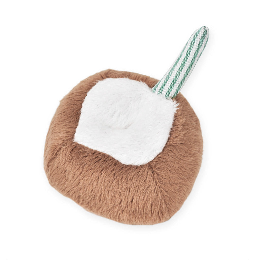 CocoTherapy Coco-Nut Pipsqueak Toy | Small Breeds | Puppy Toy