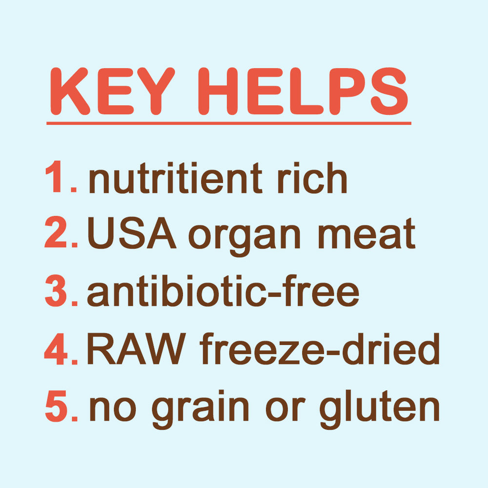 Organ Bites | Chicken Beets | Raw Organ Meat Treats For Pets