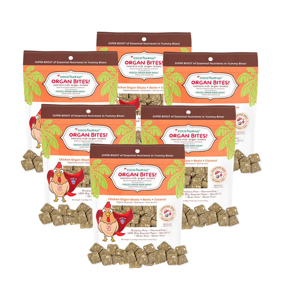 Freeze Dried Chicken Organ Treats for Dogs and Cats | Raw Organ Bites ...